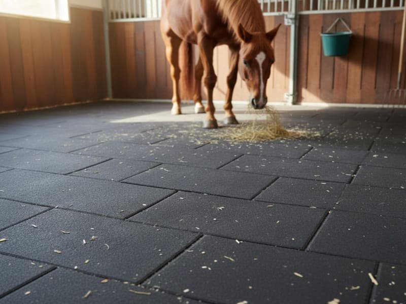 How to Cut Thick Rubber Mats for Stall and Gym without Power Tools ...