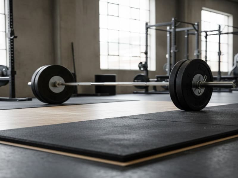 How Rubber Gym Flooring Performs in Cold Climate Gyms - MF FLOOR