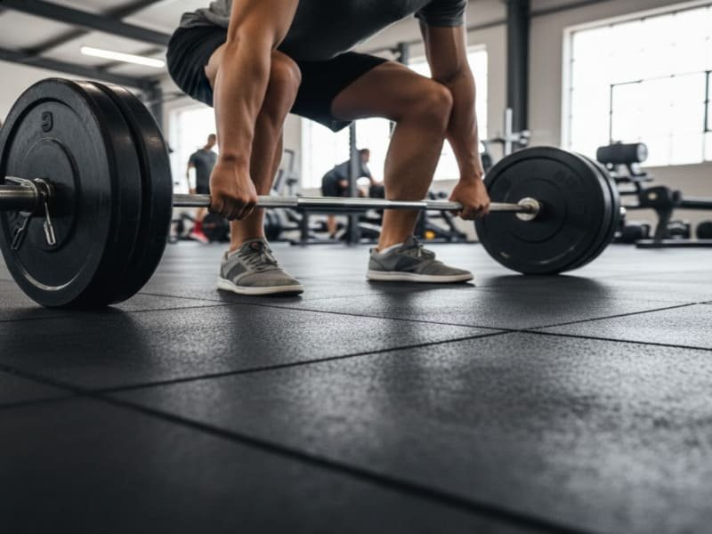 How Rubber Gym Flooring Performs in Cold Climate Gyms - MF FLOOR