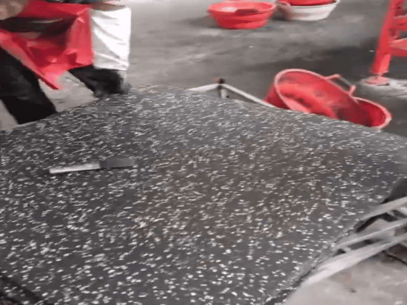 What Causes White Bloom on Rubber Gym Flooring - MF FLOOR